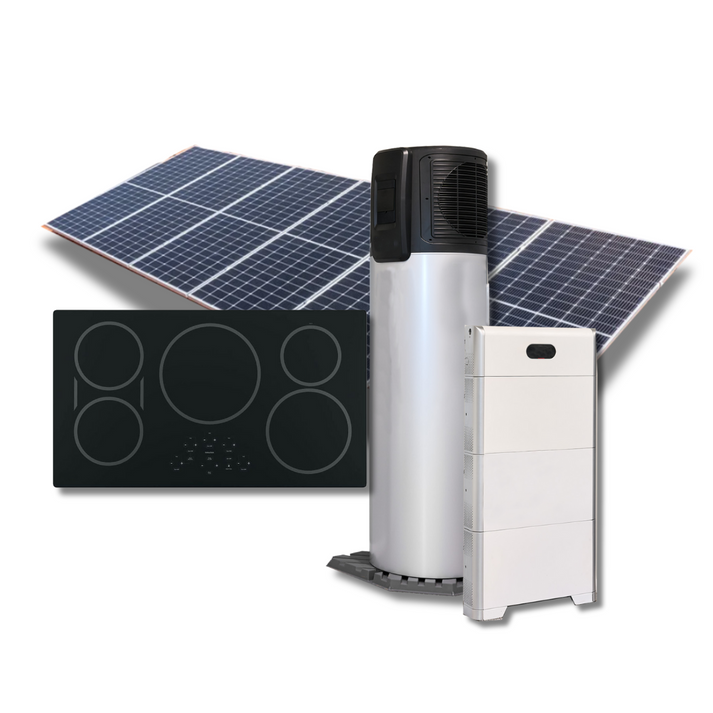 Package 7: Electric Heat Pump, Induction Cooktop & Rooftop Solar with ...